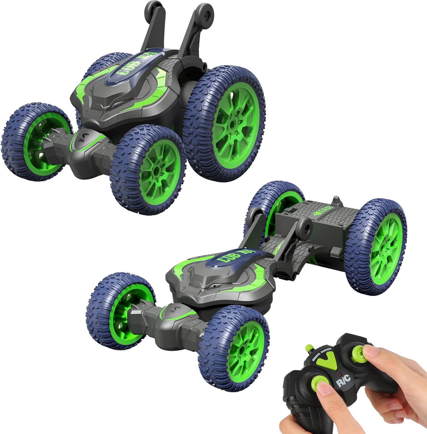 Amazon.com: Remote Control Car, 2.4 GHz RC Cars for Boys Age 6-12, 360 ...