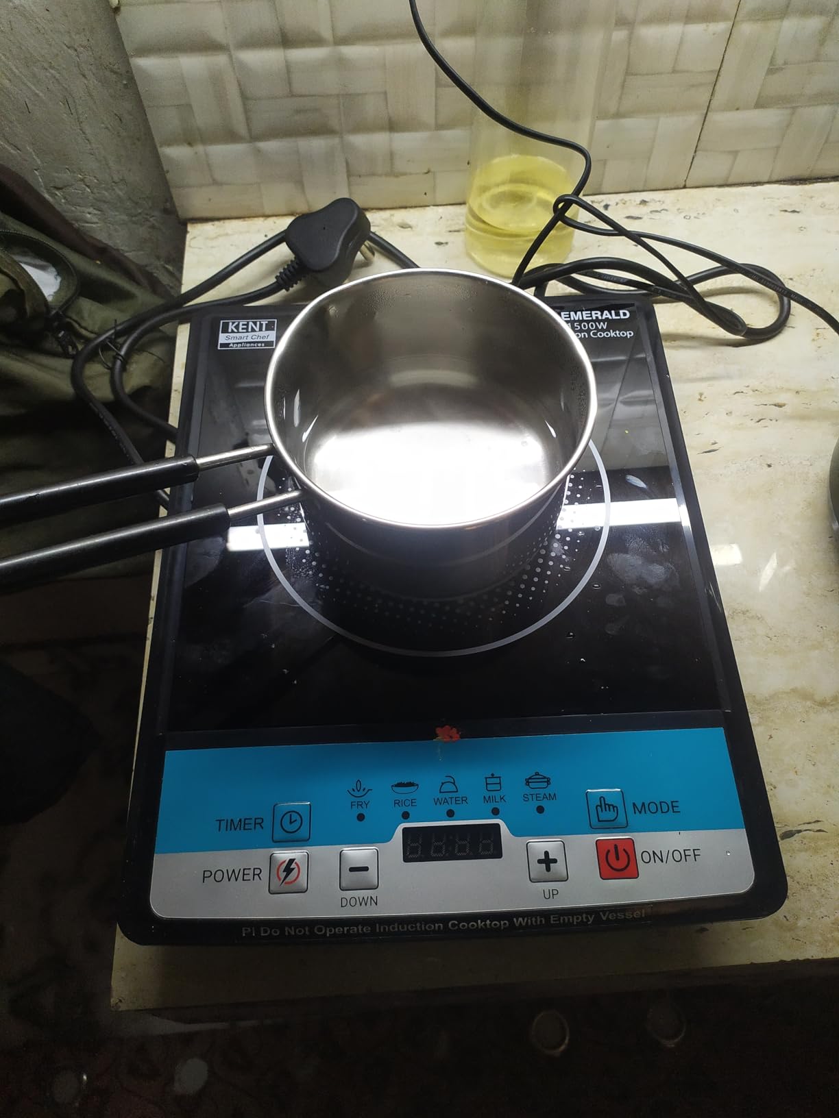 Buy KENT Sunstar Infrared Cooktop 2000W | 3 Preset Menus | Grill Stand ...