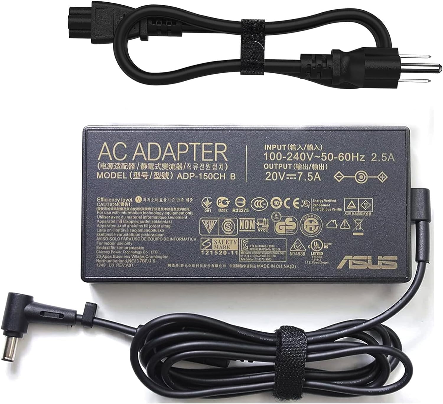 Amazon.com: 150W Charger for Asus AC Adapter A18-150P1A ADP-150CH B ...