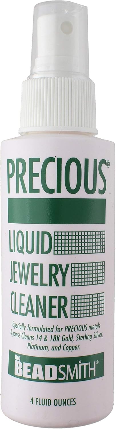 Amazon.com: The Beadsmith Precious Metal Liquid Jewelry Cleaner, 4oz ...