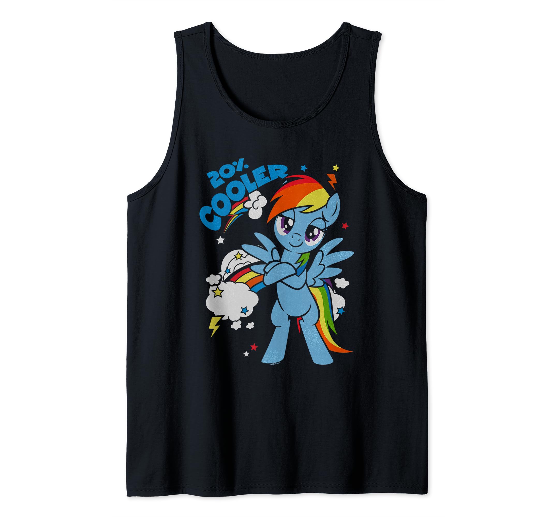 My Little Pony 20% Cooler with Rainbow Dash Tank Top : Amazon.co.uk ...