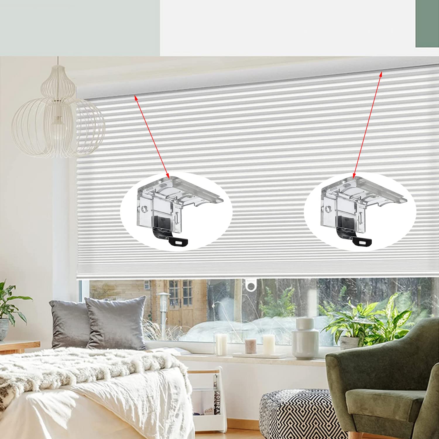 Honeycomb Shade Brackets Levolor Mounting Bracket For Cord Operated
