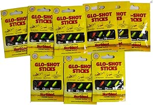 Amazon.com : Northland Fishing Tackle Ice Fishing Glow Stick Bundle, 9 ...