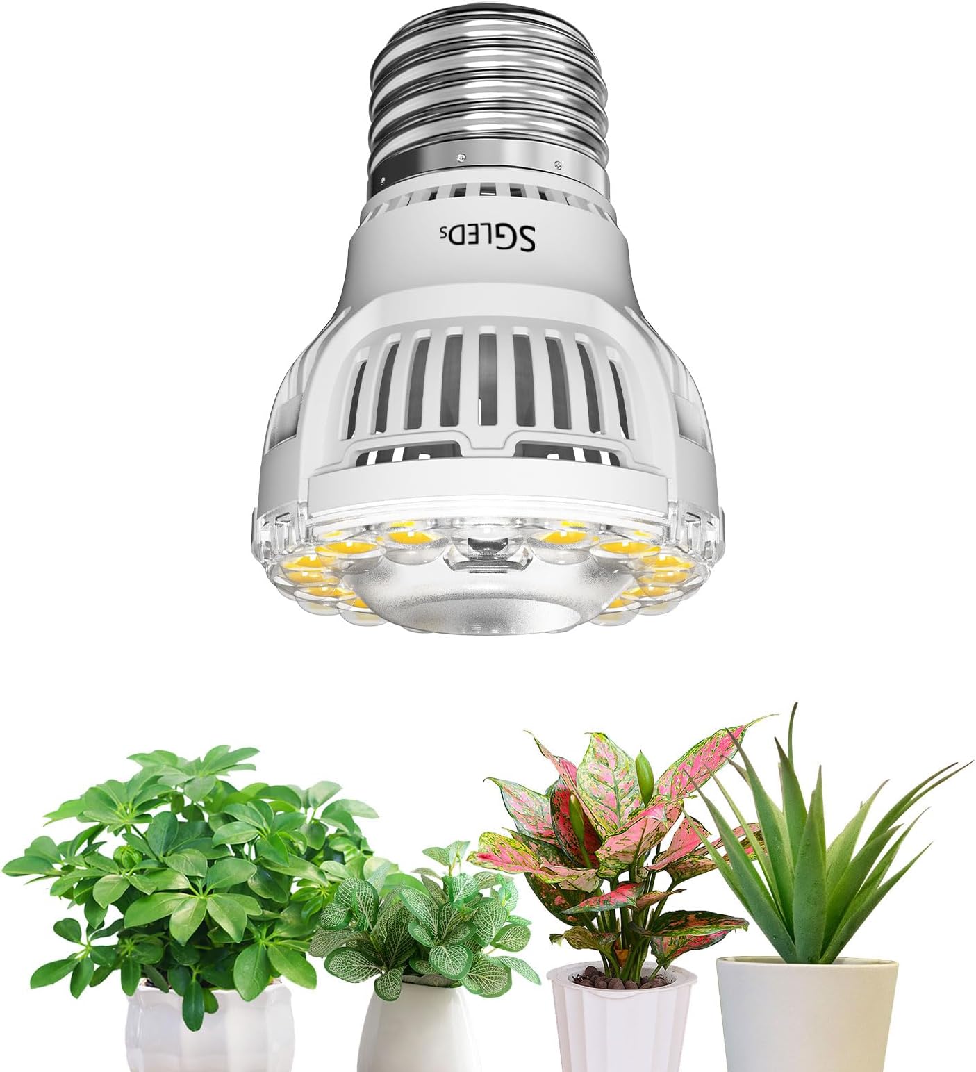 Amazon.com: LED Grow Light Bulb, A19 Full Spectrum, 11W (100W ...