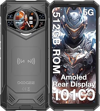 Amazon.com: DOOGEE S200 X (2025) 5G Rugged Phone,32GB+512GB/TF 2TB ...