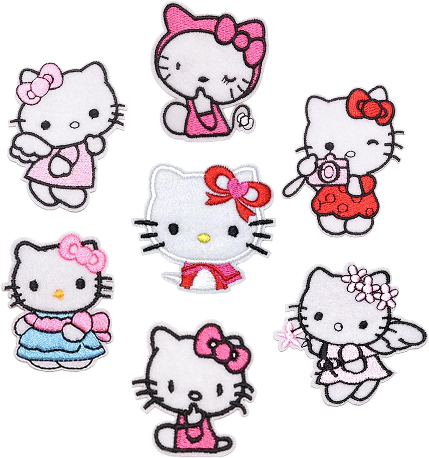 Amazon.com: Hello Kitty Chococat Kids Cartoon Iron On Embroidered ...