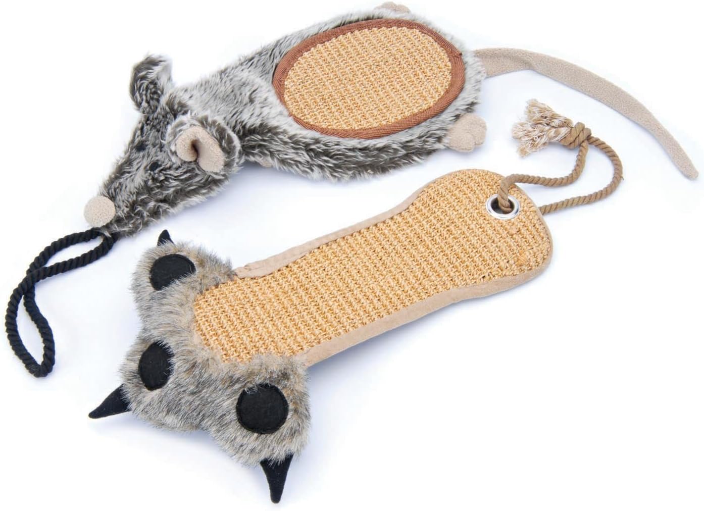 Amazon.com : Pennplax Claw and Mouse Scratch Cat Toy : Pet Mice And ...