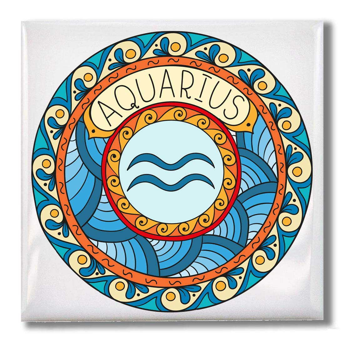Aquarius Zodiac Art