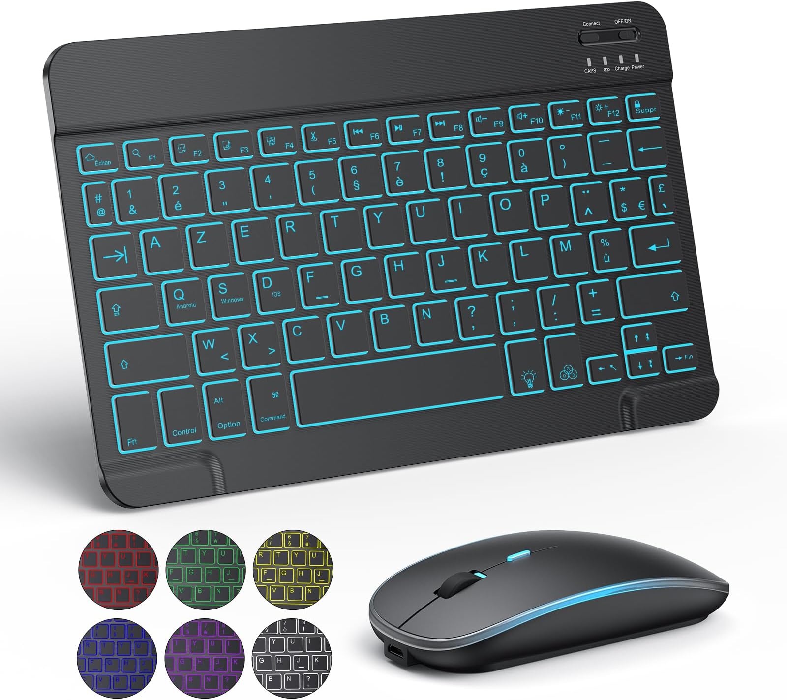Logitech Pebble 2 Combo, Clavier et Souris sans Fil, discrets et ...