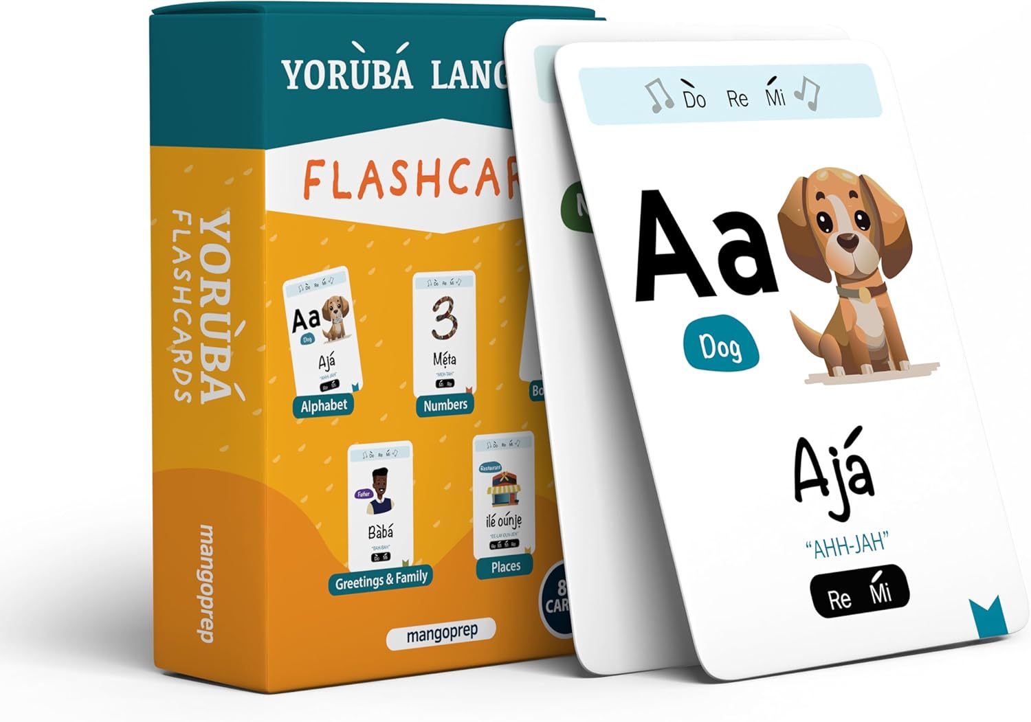 Amazon.com: Yoruba Language Colorful Flashcards, Beginners, Kids and ...