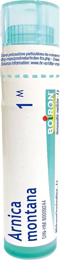 Boiron Arnica montana 1m,Homeopathic medicine. Each tube contains 4 g ...