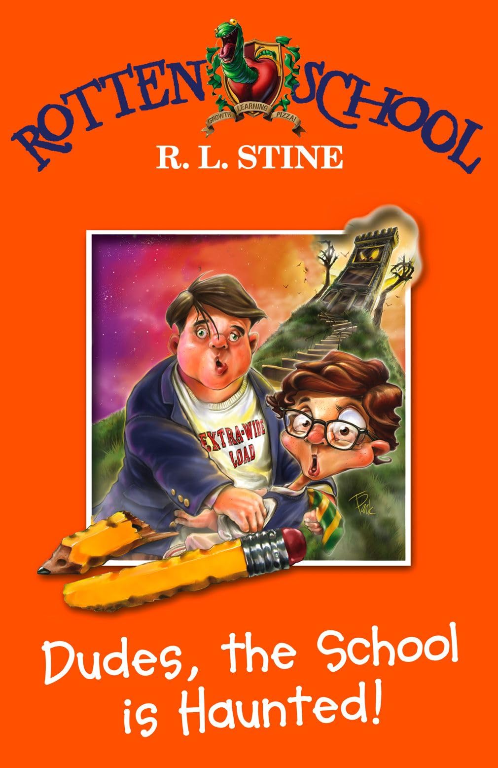 Amazon.com: Dudes, the School is Haunted! (Rotten School, Book 7 ...