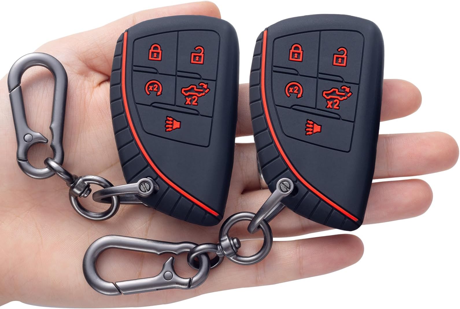 Amazon.com: JKCOVER Key Fob Cover Case Compatible with 2022 2023 Chevy ...