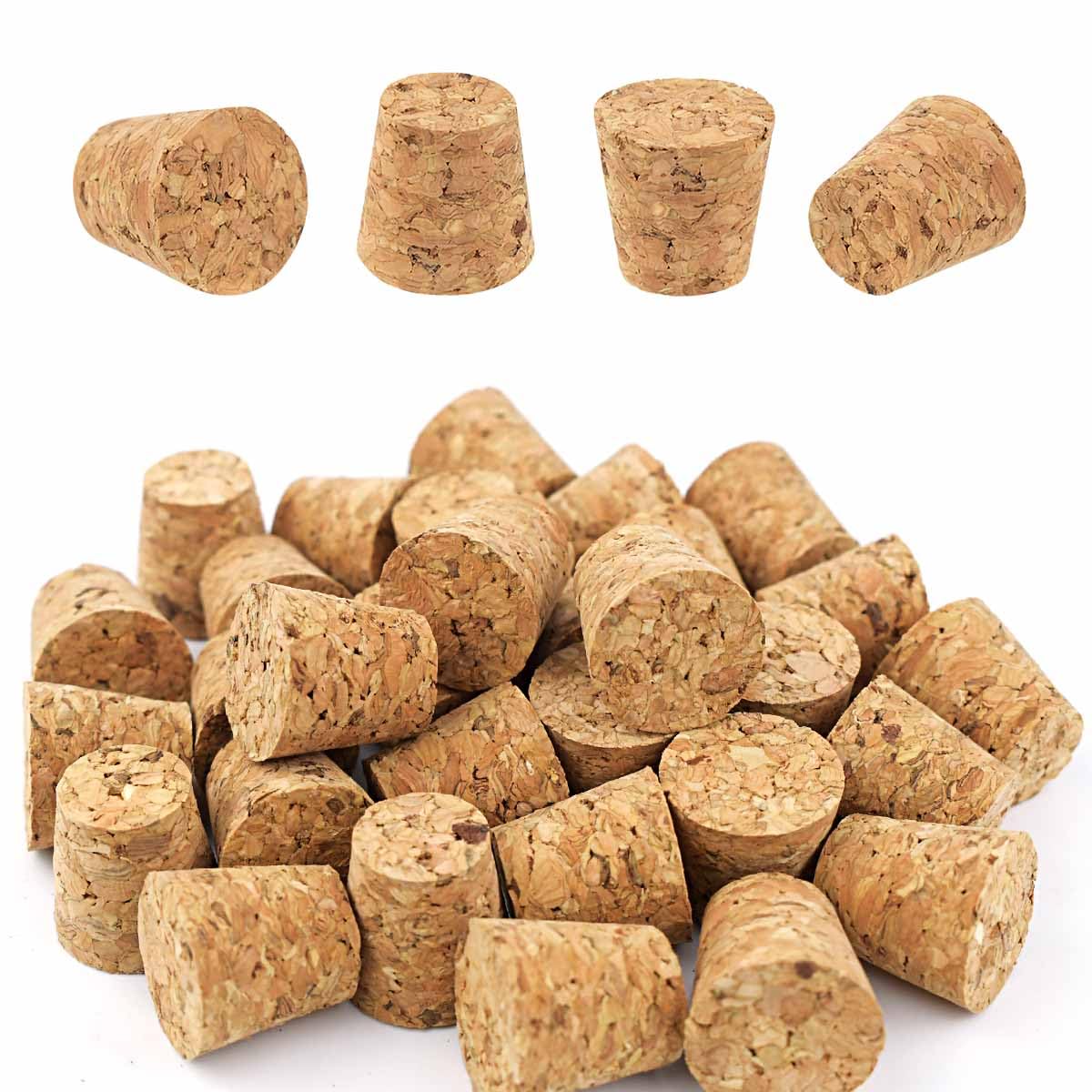 Amazon.com: 30 Pack Tapered Cork Plugs for Wine Tapered Corks for ...