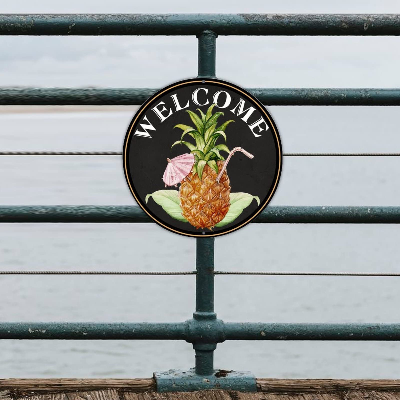 Pineapple Welcome Signs For Homes PINEAPPLE 2024 WELCOME SIGN