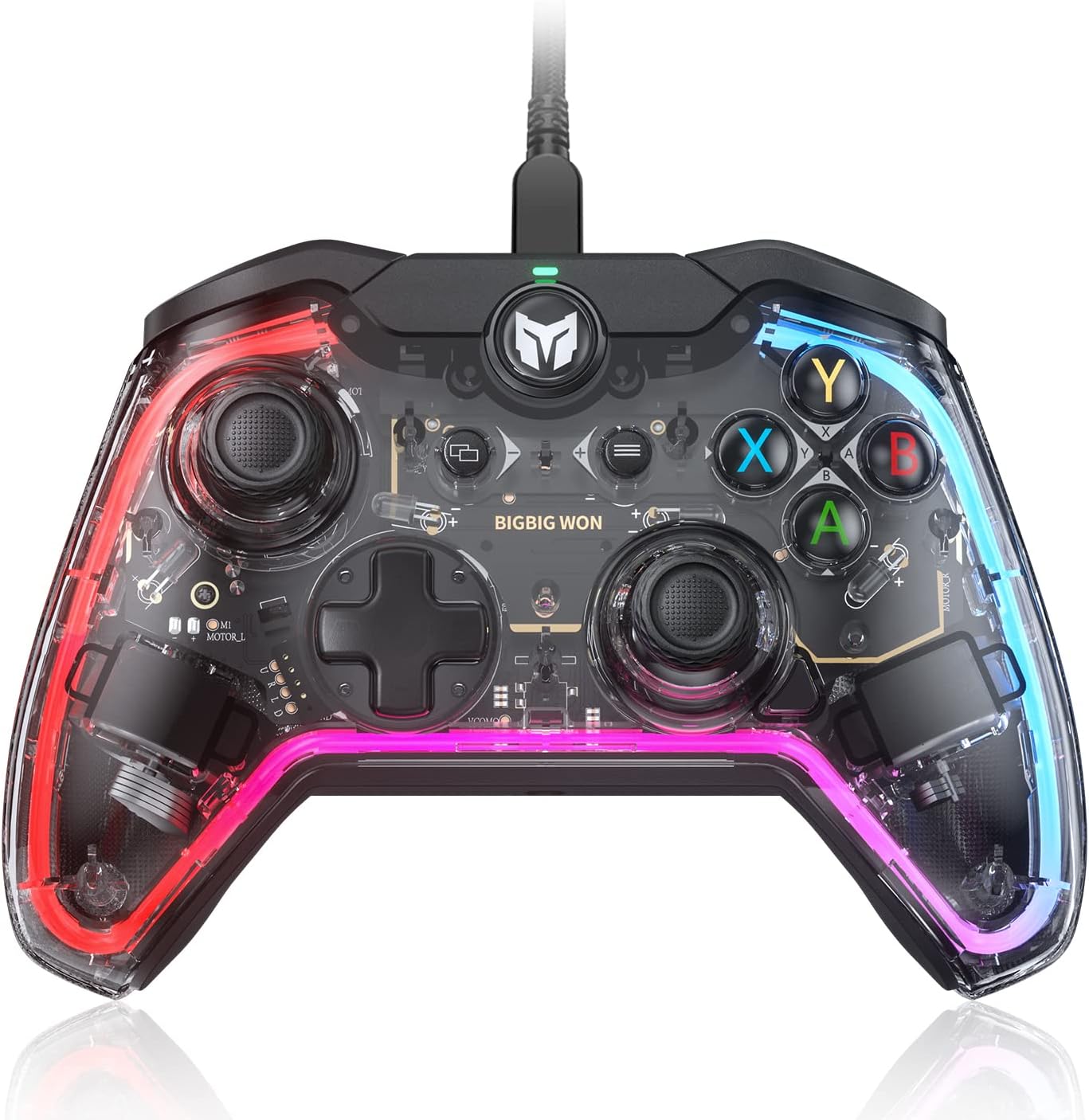 BIGBIG WON Switch Controllers, Wired Pro Controller for Nintendo Switch ...