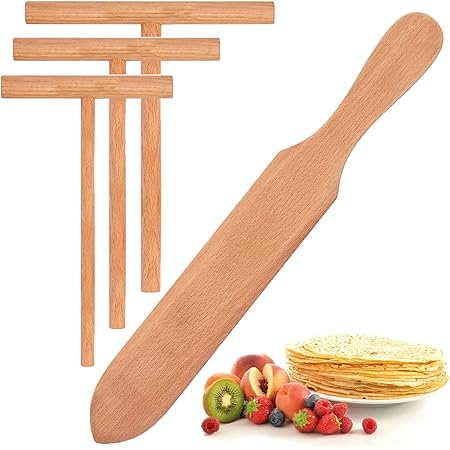 Amazon.com: Crepe Spreader and Crepe Spatula Turner Set,Convenient ...