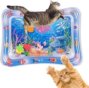 Amazon.com : Pet Water Bed for Dogs, Sensory Water Play Mat for Cats ...