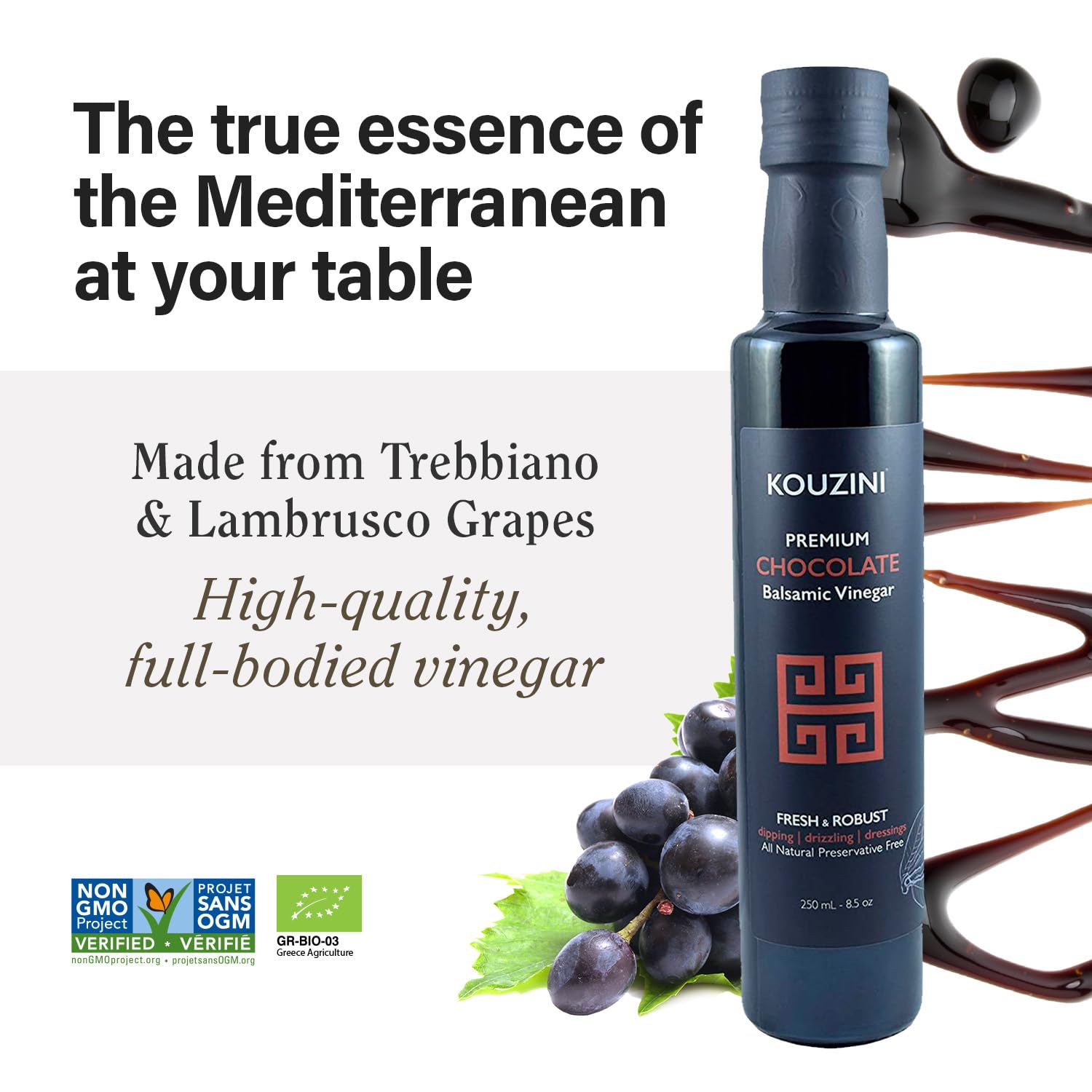 Snapklik.com : Kouzini Ultra Premium Chocolate Balsamic Vinegar