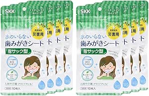 Amazon.co.jp: Shikoku Shi Sales SKK Toothpaste Sheet, 3 Day Supply, Set ...