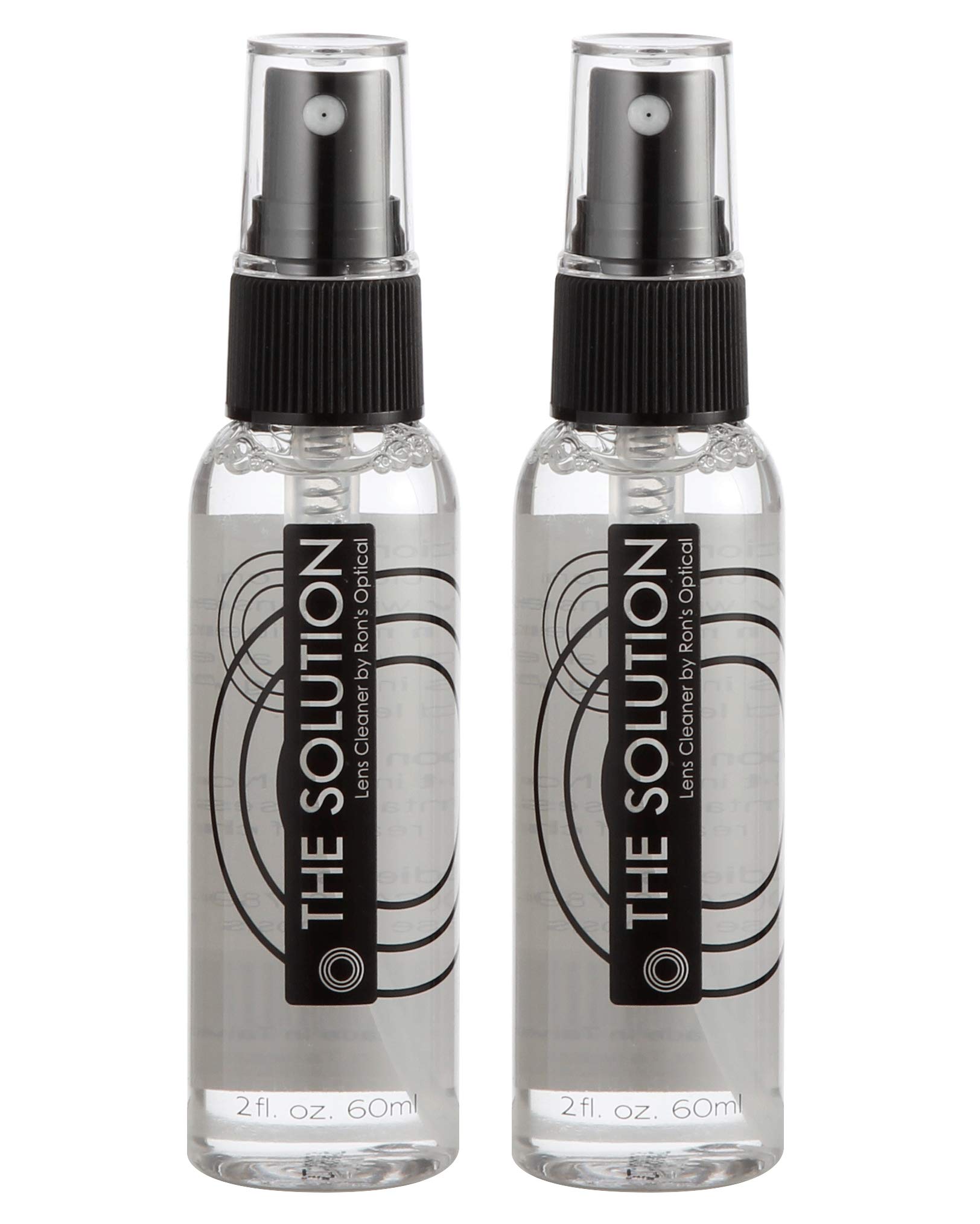 Amazon.com: The Solution Lens Cleaner Spray | Pack of 2-2oz Alcohol ...
