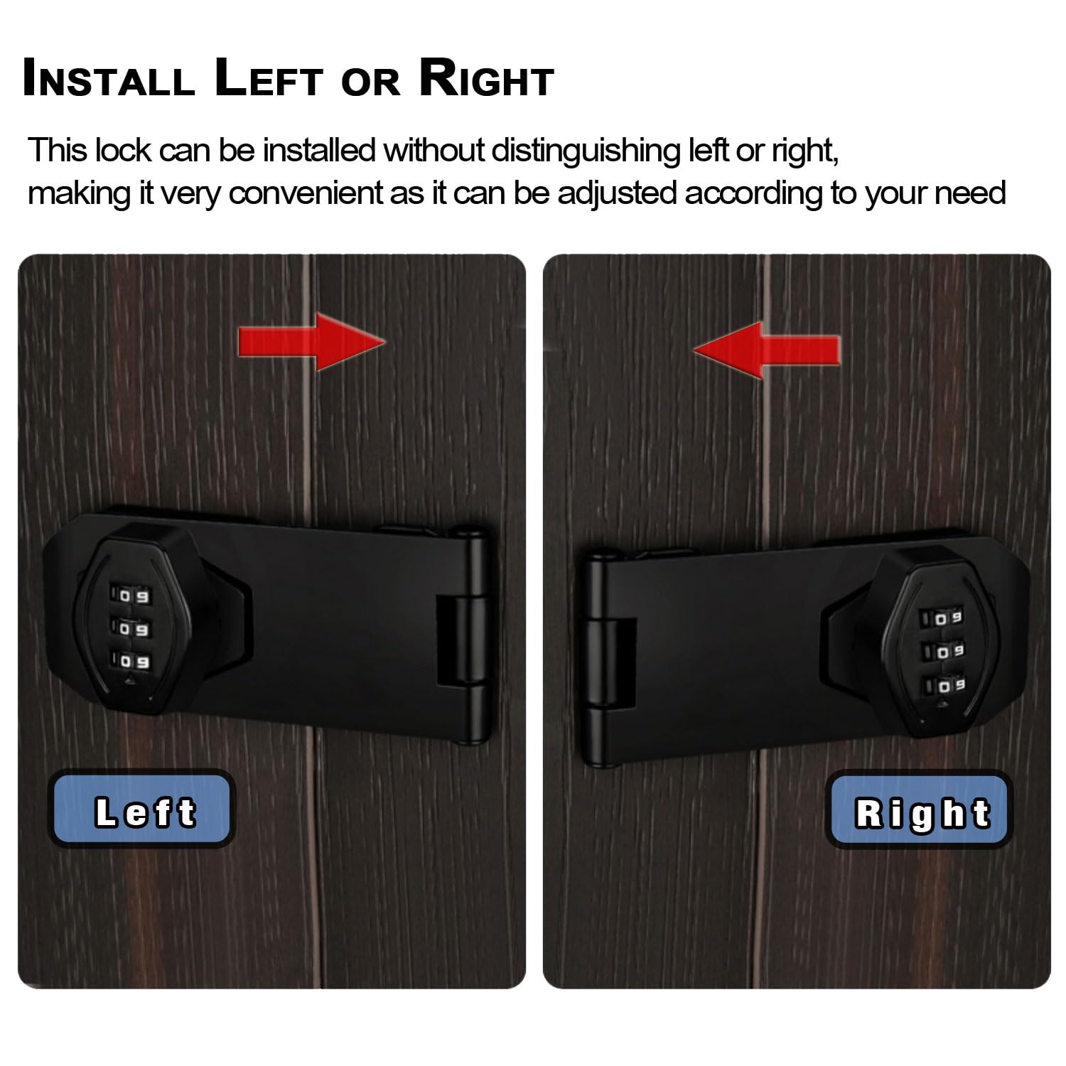 Snapklik.com : Keyless Cabinet Combination Lock,VRESOURCING 3-Digit ...
