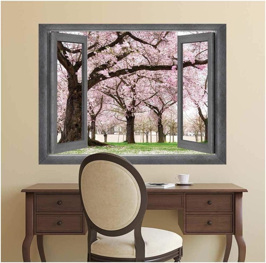 Amazon.com: wall26 - Open Window Creative Wall Decor - View onto a ...