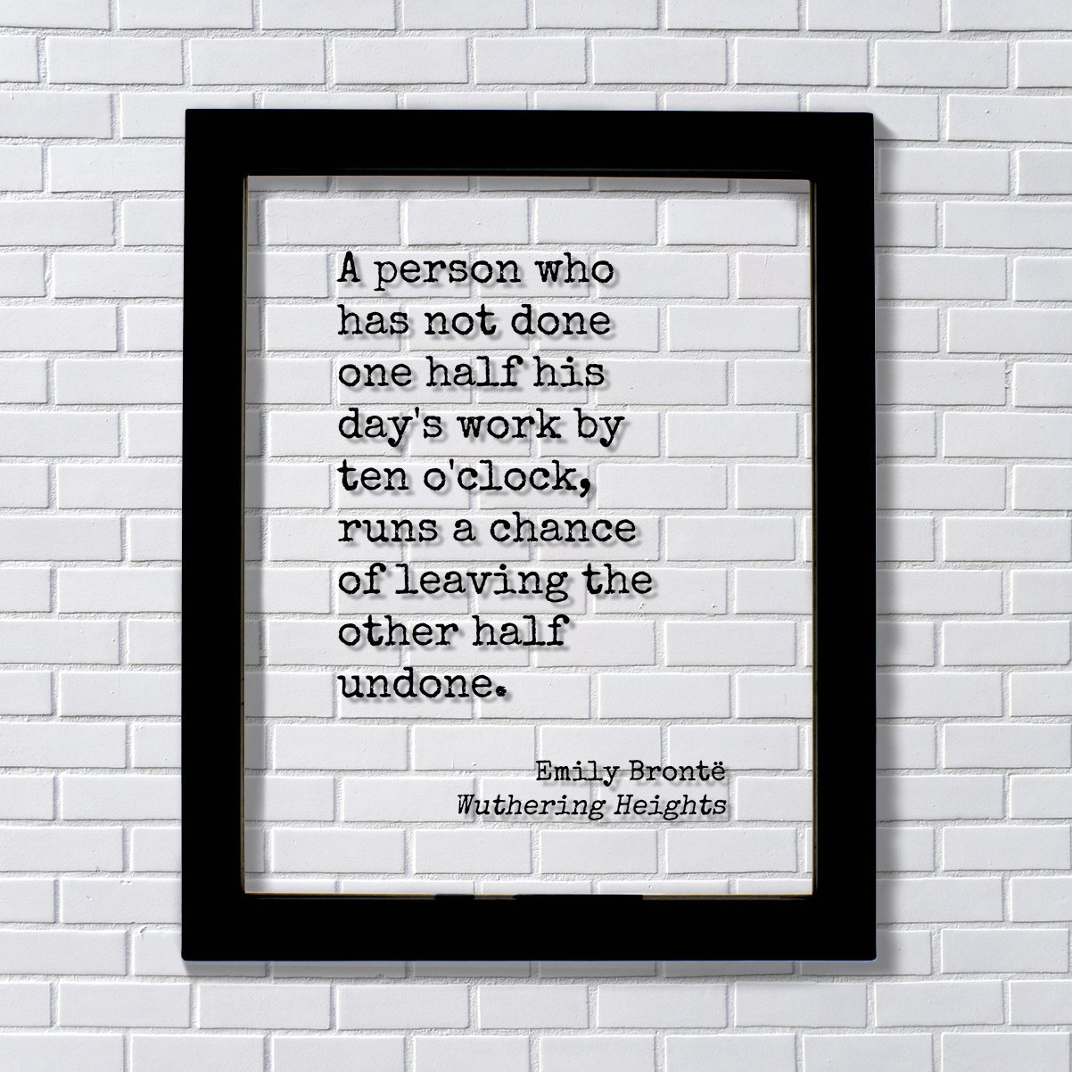 Buy Emily Brontë - Wuthering Heights - A person who has not done one ...
