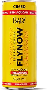 Energético FlyNow Melancia sem açúcar 250ml Lata Baly | Amazon.com.br