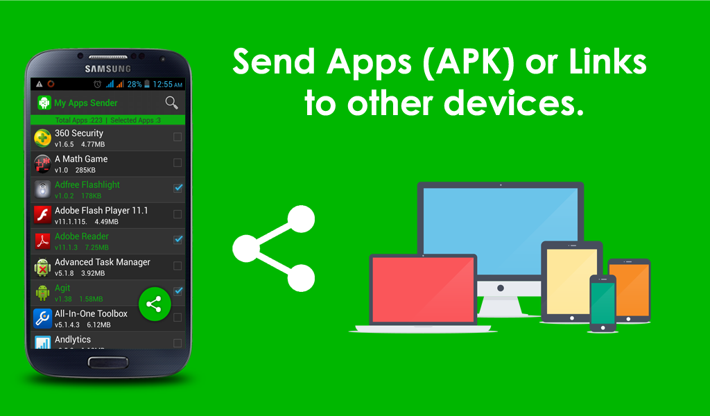 My Apps Sender - App on Amazon Appstore