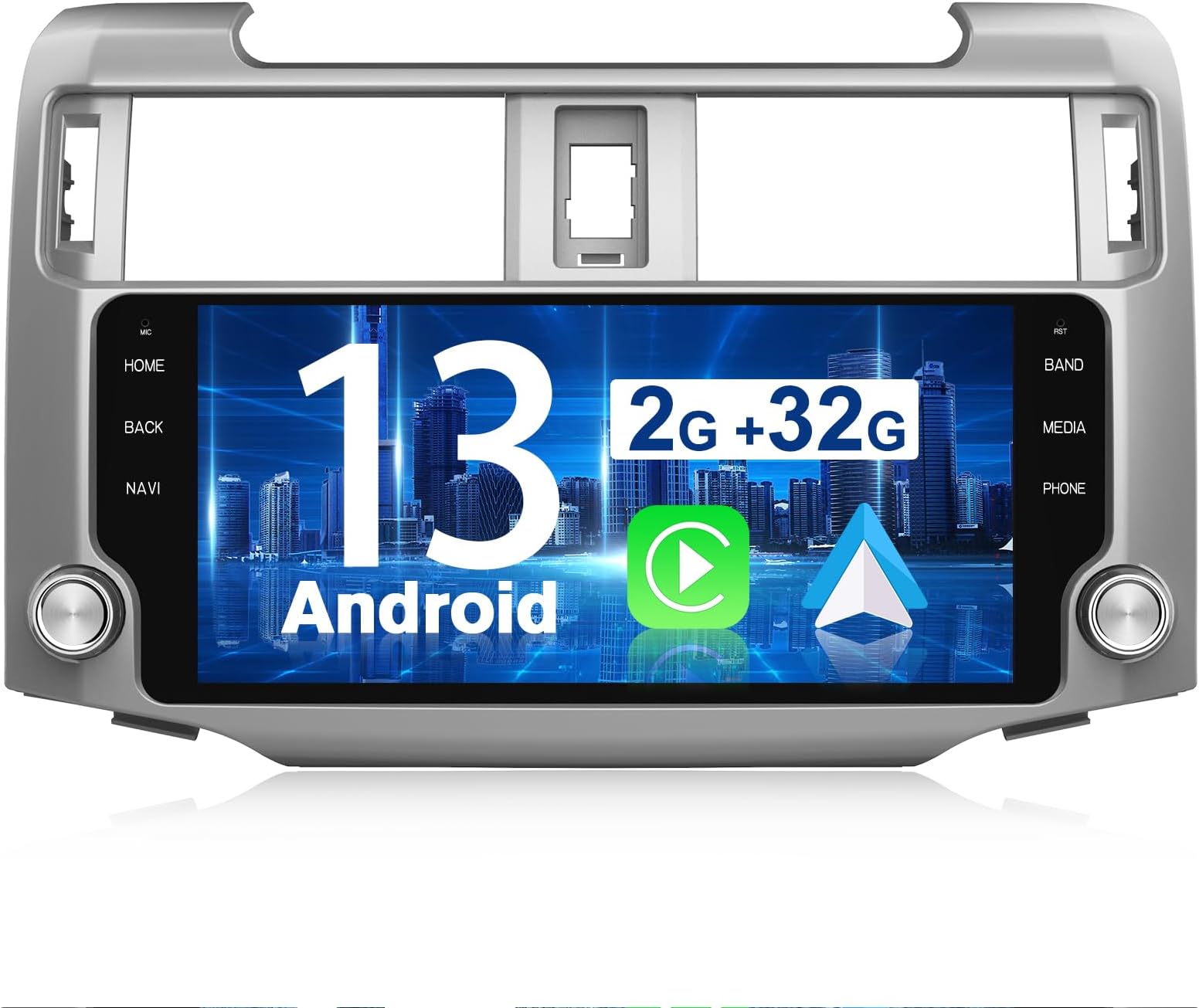 Amazon.com: Dasaita Android 13 Car Stereo for Toyota 4Runner 2010-2019 ...
