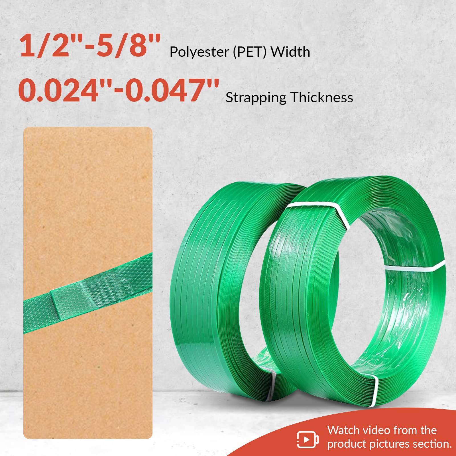 BAOSHISHAN Electric Strapping Tool For 1 2 In 5 8 In PP PET Straps baoshishan-electric-strapping-tool-for-1-2-in-5-8-in-pp-pet-straps