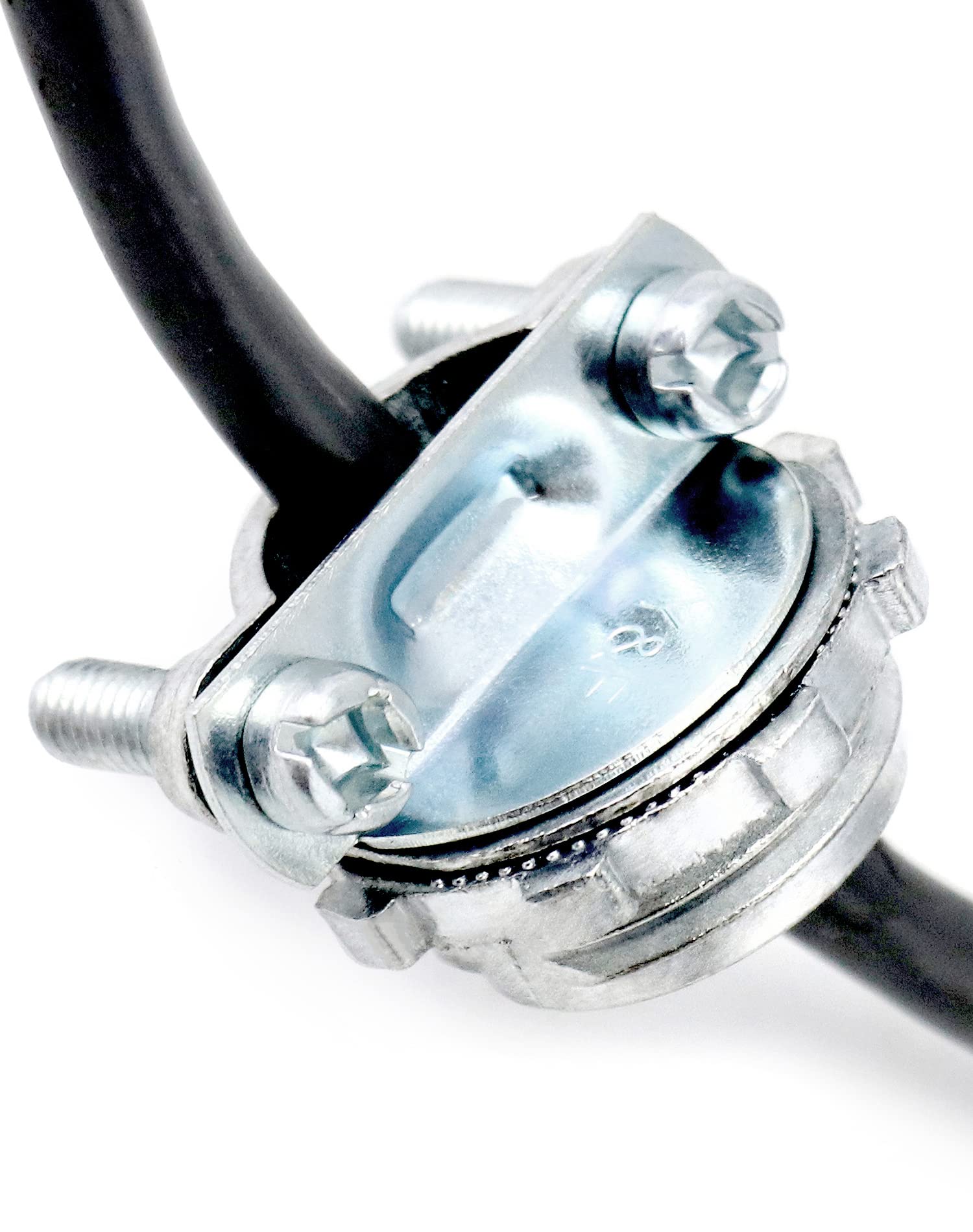 Snapklik.com : Cable Connector, 16 Pieces 1/2" Clamp Type Cable ...