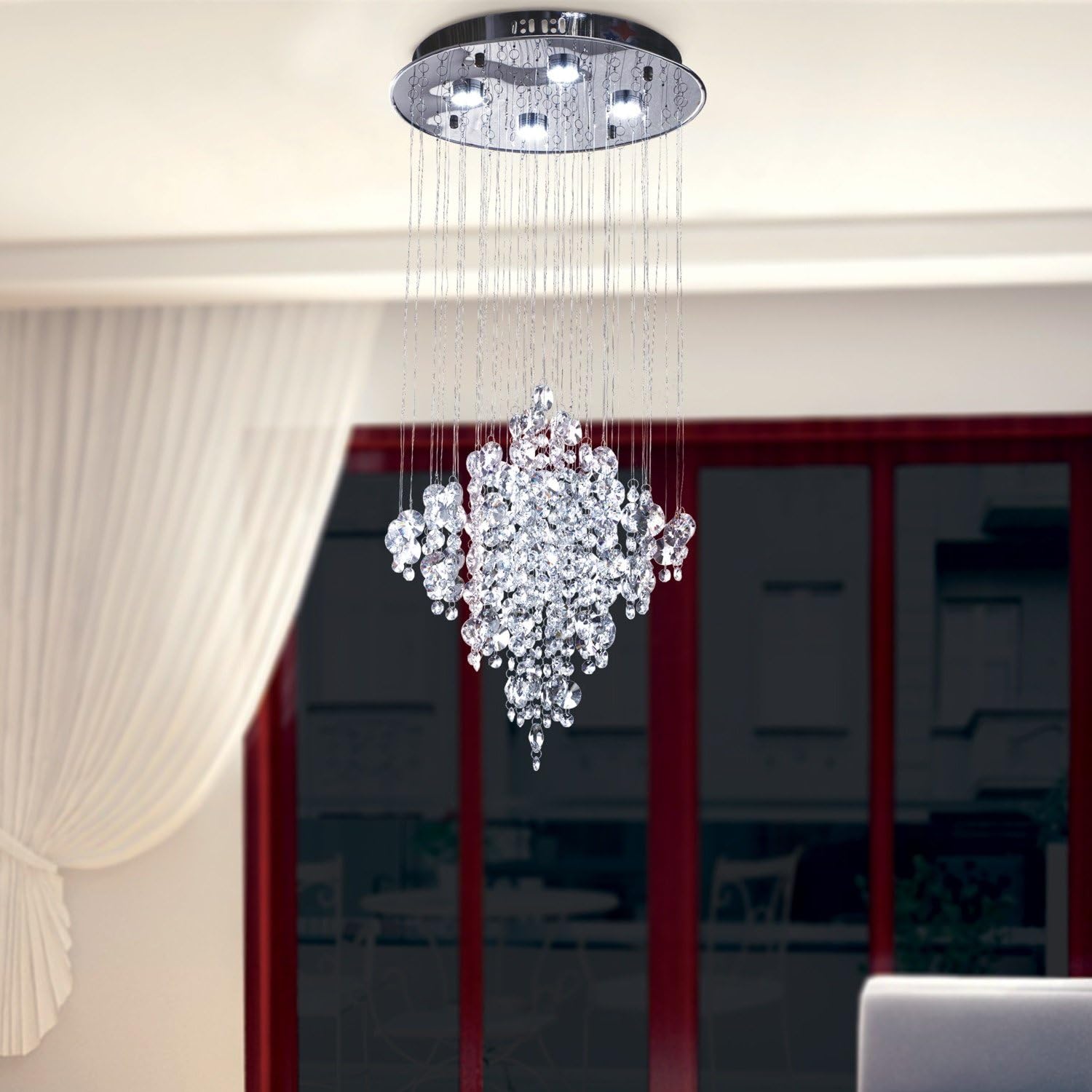 OOFAY LIGHT LED 4 3W Contemporary Fashion K9 Crystal Modern Chandelier oofay-light-led-4-3w-contemporary-fashion-k9-crystal-modern-chandelier