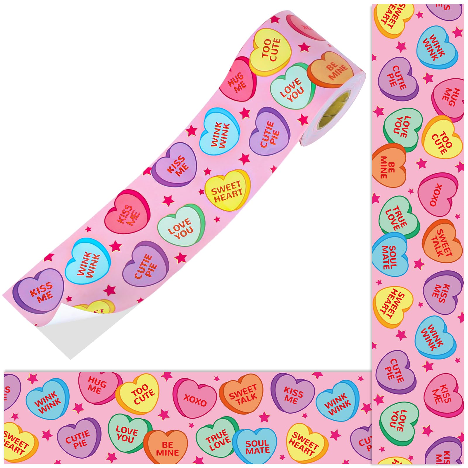 Amazon.com: JarThenaAMCS 66Ft Valentine's Day Bulletin Board Border ...