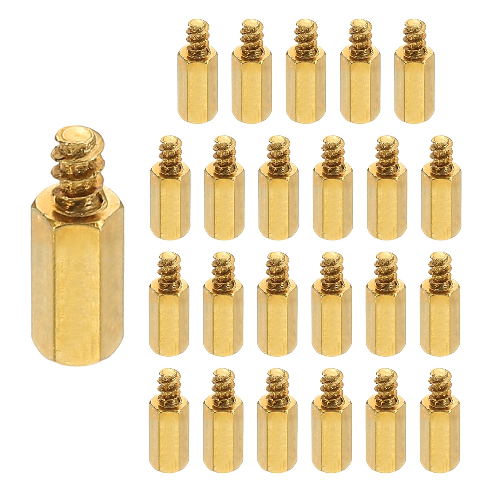 PATIKIL 24pcs M4 Male to Female Self-Tapping Hex Standoffs Spacers ...