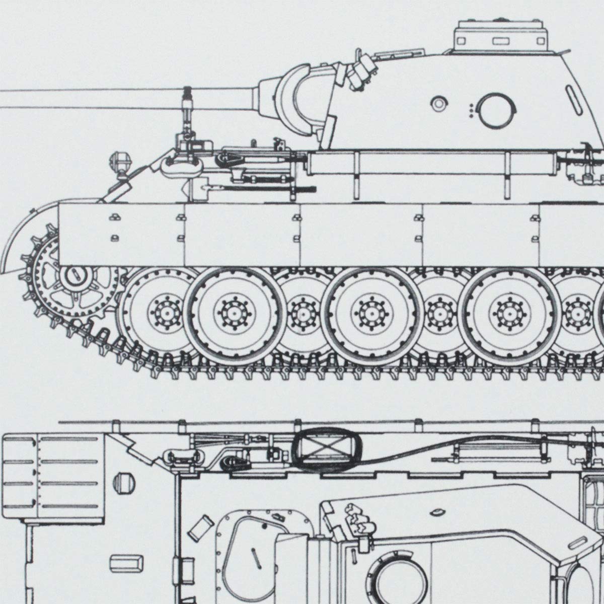 Panther Tank Blueprints