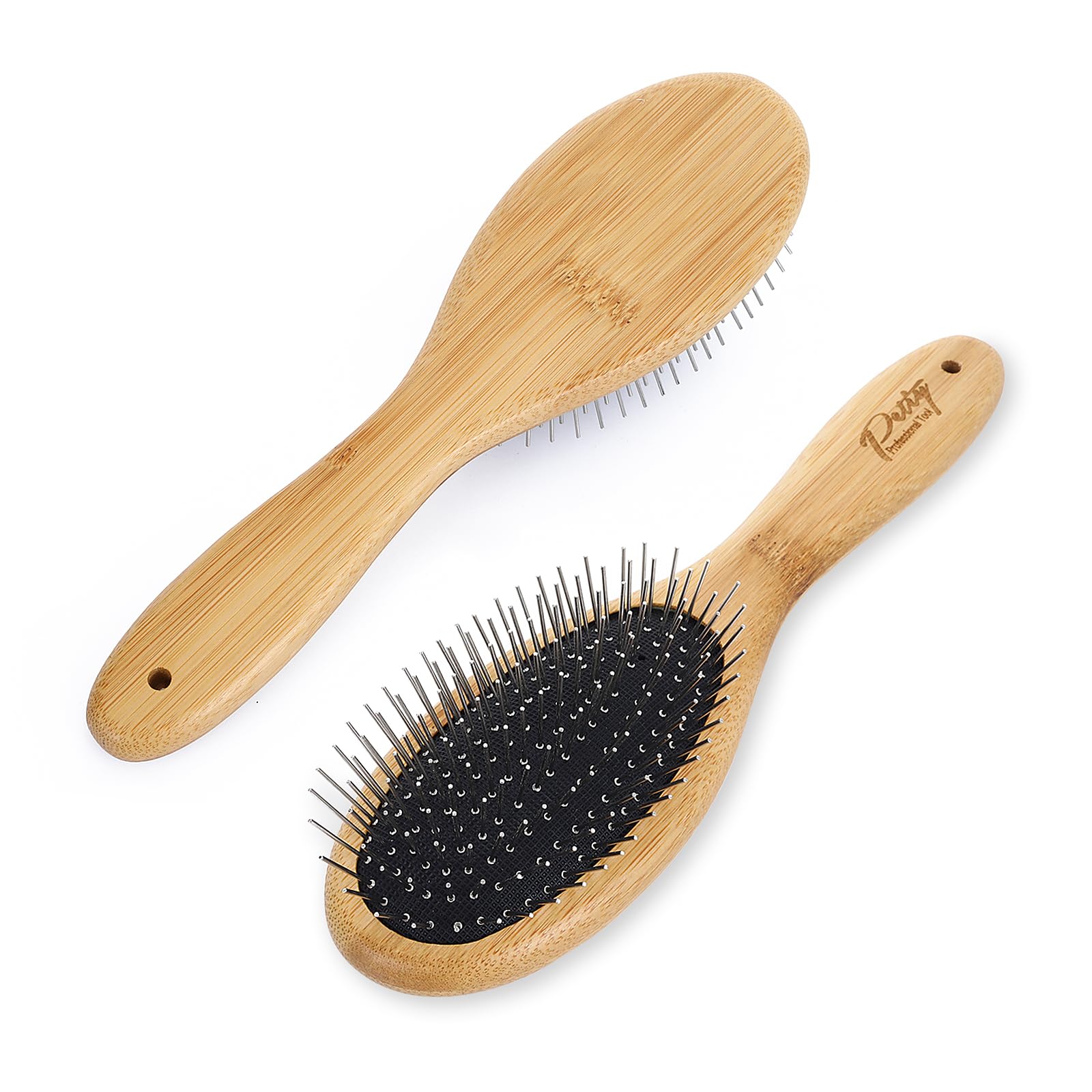 Amazon.com: GEEHUA Dog Pin Brush, Airbag Grooming Wooden Comb Pet 20mm ...