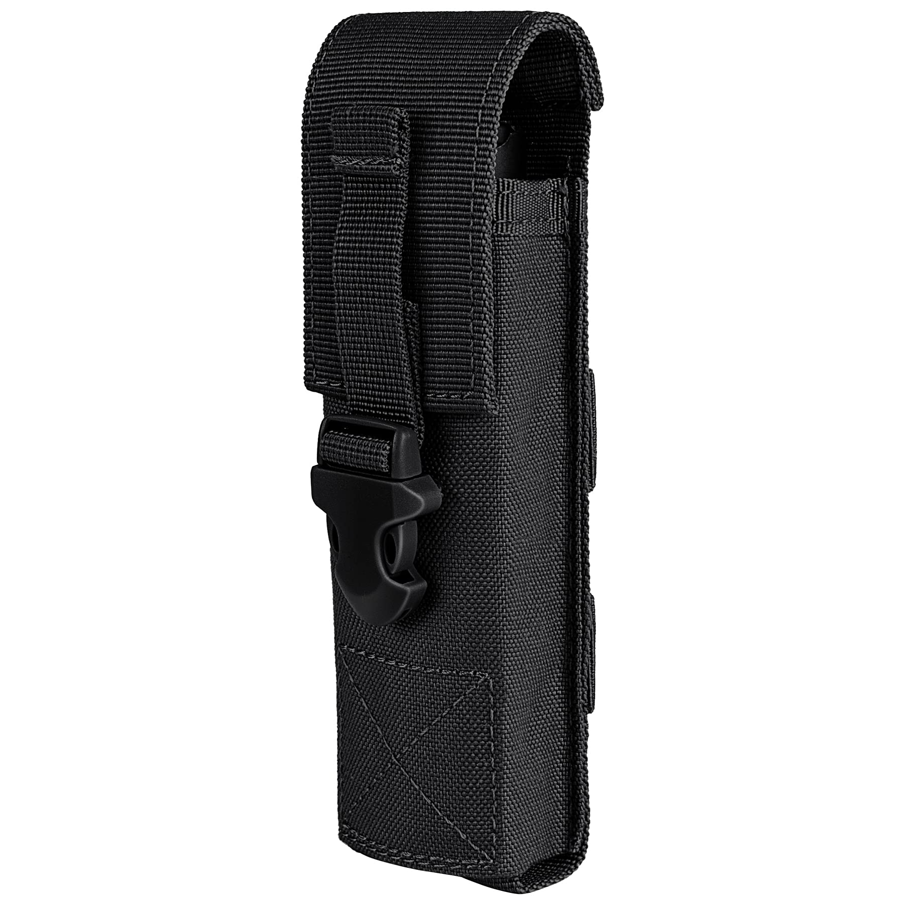 IronSeals Tactical Flashlight Pouch Holster Case Belt Pouch, Molle EDC ...