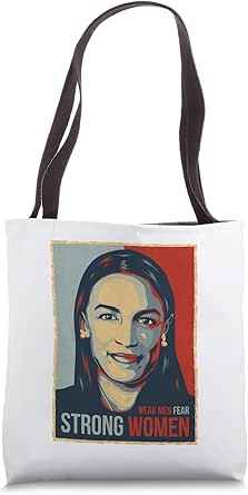 Amazon.com: AOC Strong Woman Feminist Alexandria Ocasio-Cortez Gift ...