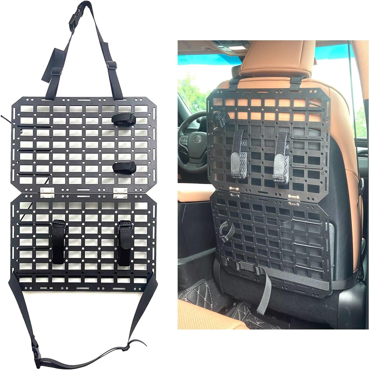 Amazon.com: Mogaku Rigid MOLLE Panel, Tactical Seat Back Organizer and ...