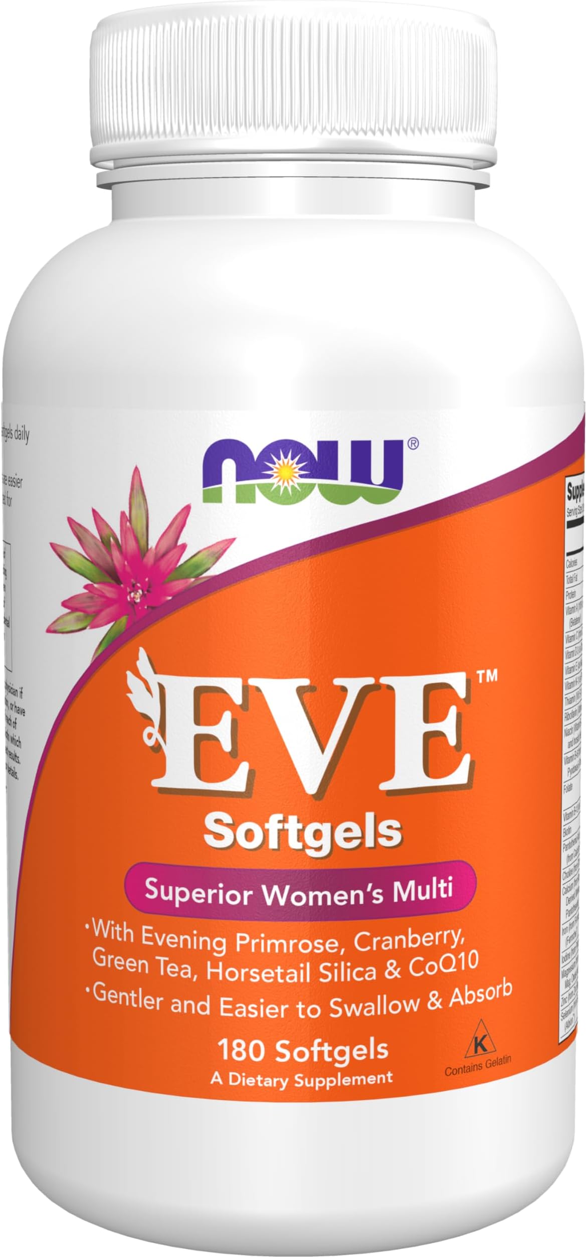 Amazon.com : NOW Foods Supplements, Eve™ Women's Multivitamin with ...