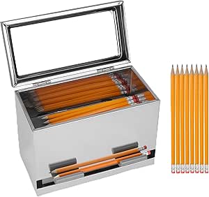 Amazon.com: Keono Pencil Dispenser for Classroom & Office Stainless ...