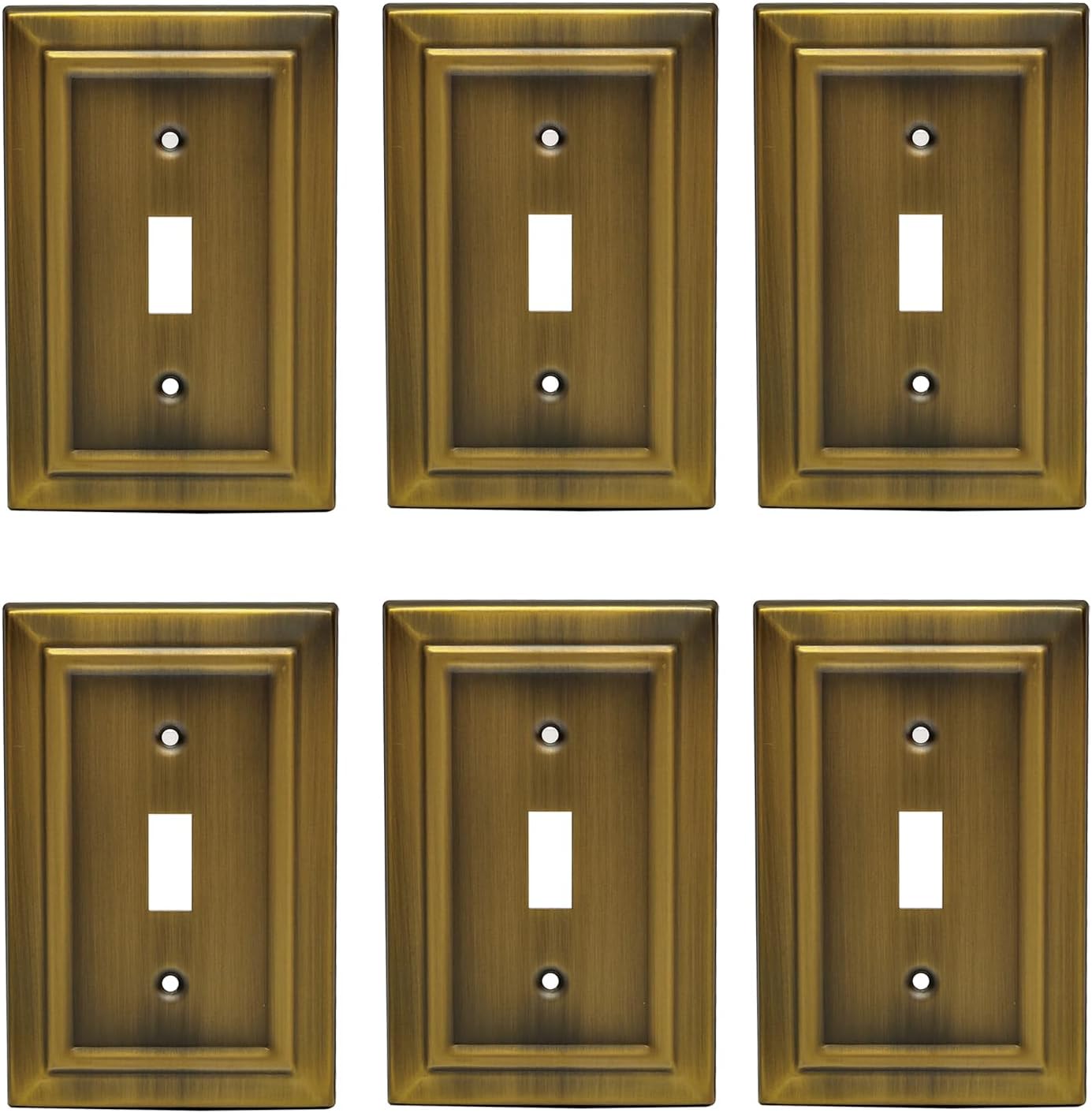 Dyekou Metal Wall Plate for Electrical Outlets, Decorative Antique ...