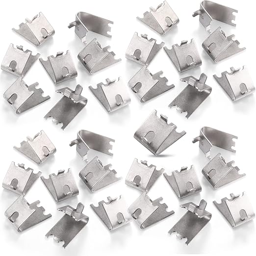 Amazon.com: Hotop 32 Pieces 920158 Refrigerator Shelf Clips Freezer ...