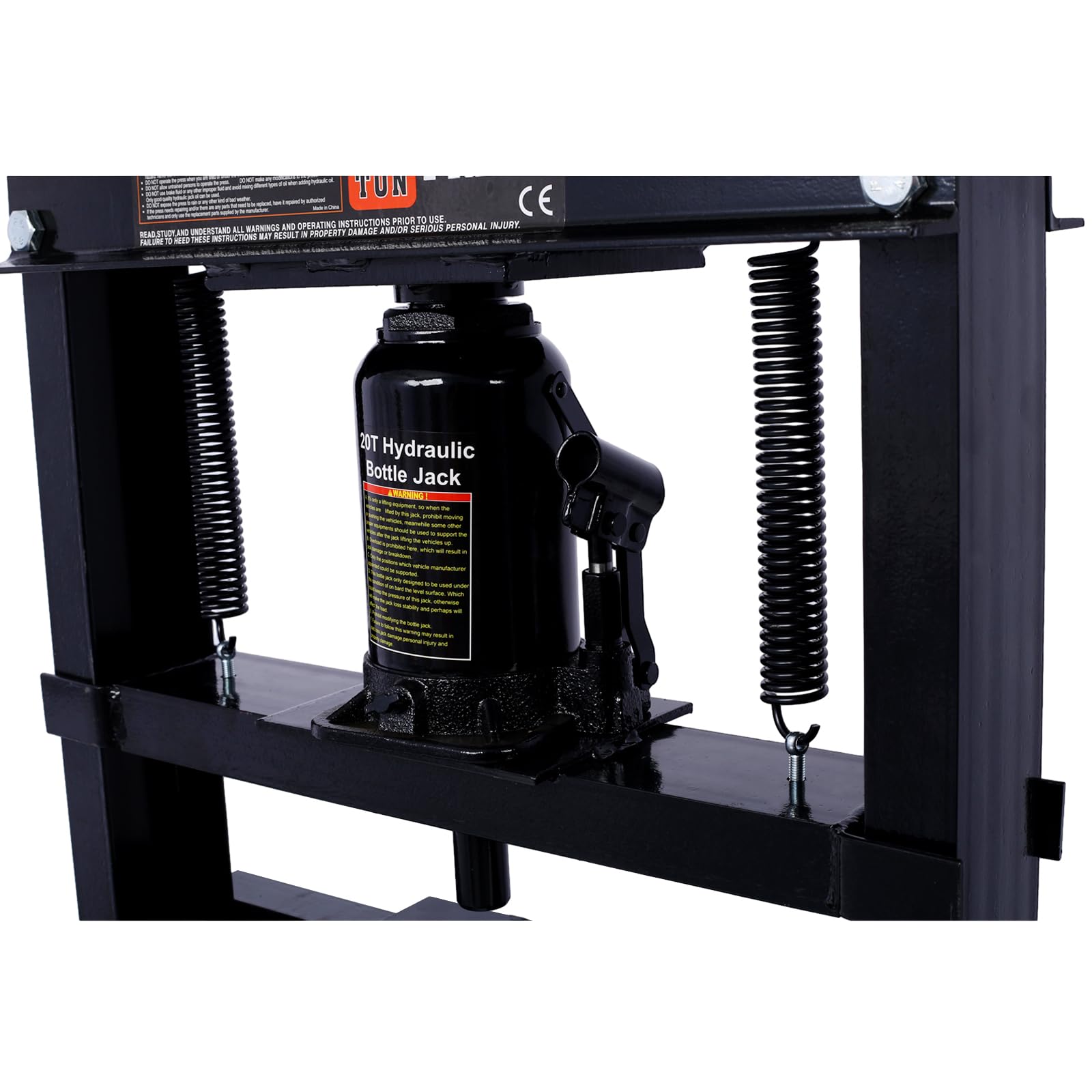 Machine Mart VEVOR 20-Ton Hydraulic Shop Press - H-Frame With Air ...