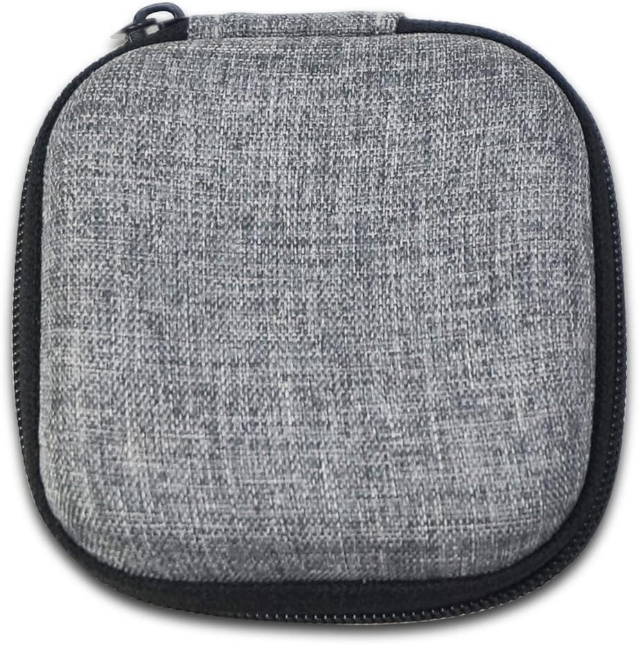 3 Portable Hard Shell Gray Headphone Case over Ear, Perfect for Storing ...