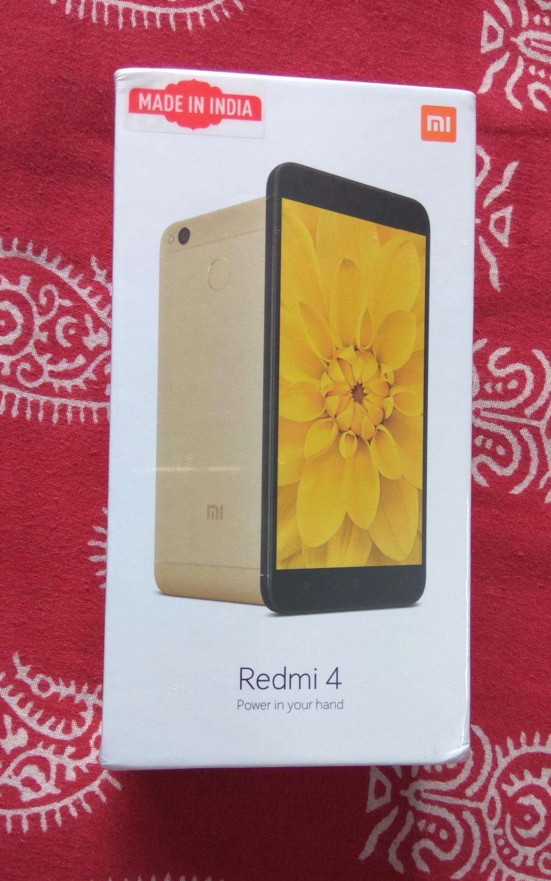 Mi Redmi 4 (Black, 64GB) : Amazon.in: Electronics
