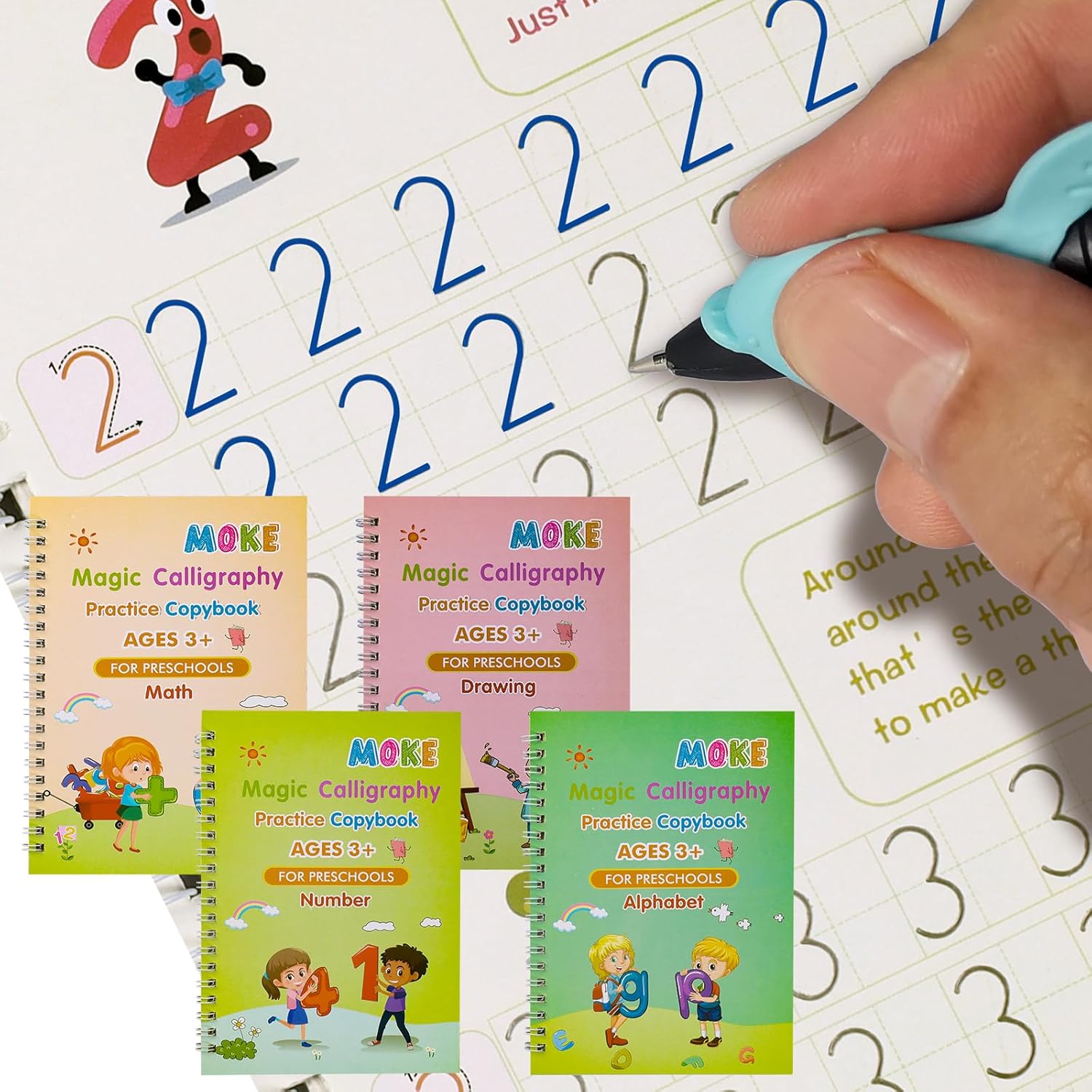 Amazon.com: Magic Practice Copybook,Writing Practice Book,Magic Copy ...