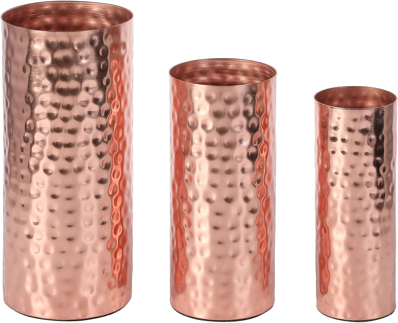 Amazon.com: KALALOU Set of Four Two-Toned Copper Vases NDE1363 : Home ...